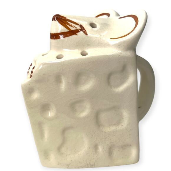 Vintage | Kitchen | Vintage Ceramic Mouse Cheese Wedge Shaker With ...